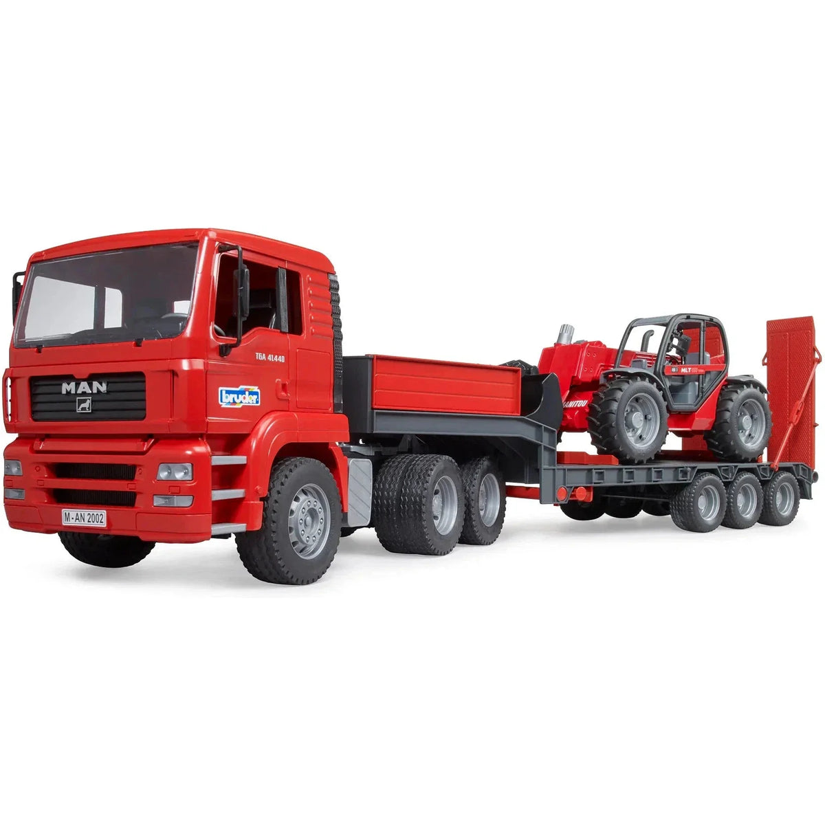 Bruder MAN TGA Loader Truck with Manitou Loader — Cullen's Babyland ...
