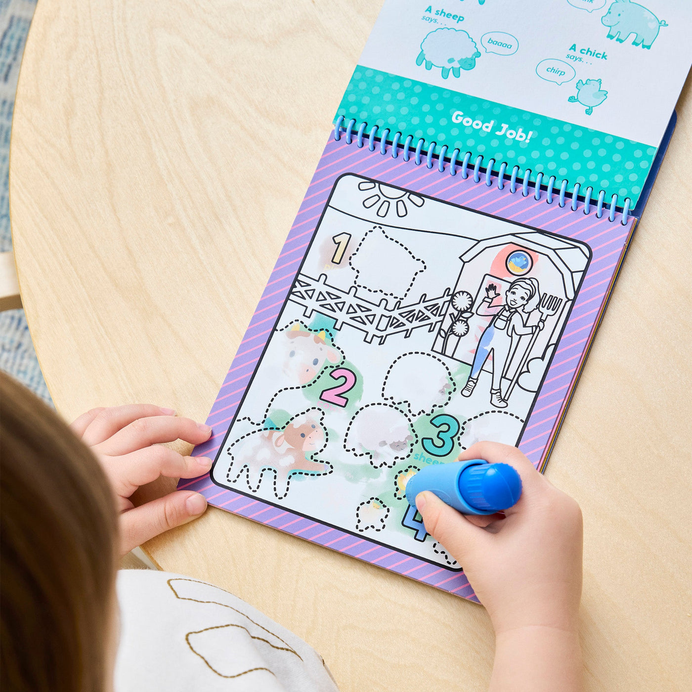 Ms. Rachel Water WOW! Color-Reveal Pad – Find & Count — Cullen's ...