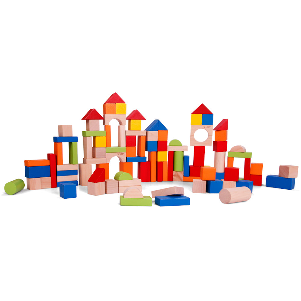 Classic World Toys 100 Wood Blocks — Cullen's Babyland & Playland