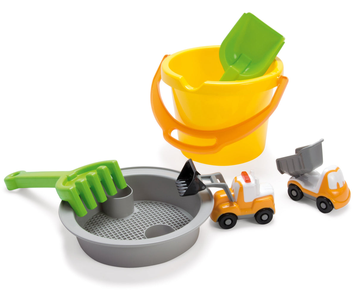 Creative Toy Co Bucket Set with 2 Fun Cars — Cullen's Babyland & Playland