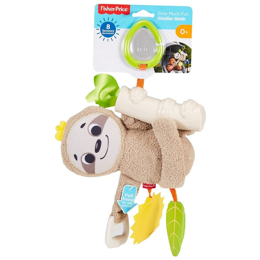 Fisher-Price Slow Much Fun Stroller Sloth — Cullen's Babyland & Playland