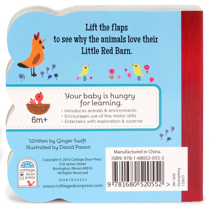 Little Red Barn Lift-a-Flap Book — Cullen's Babyland & Playland