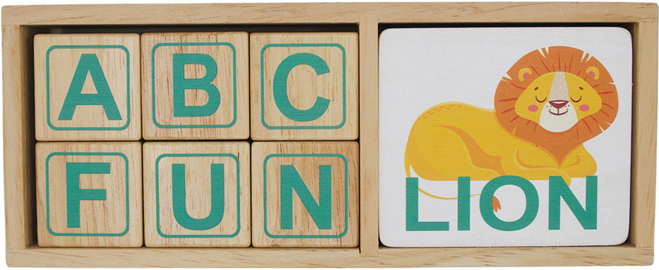 Begin Again ABC Spelling Blocks — Cullen's Babyland & Playland
